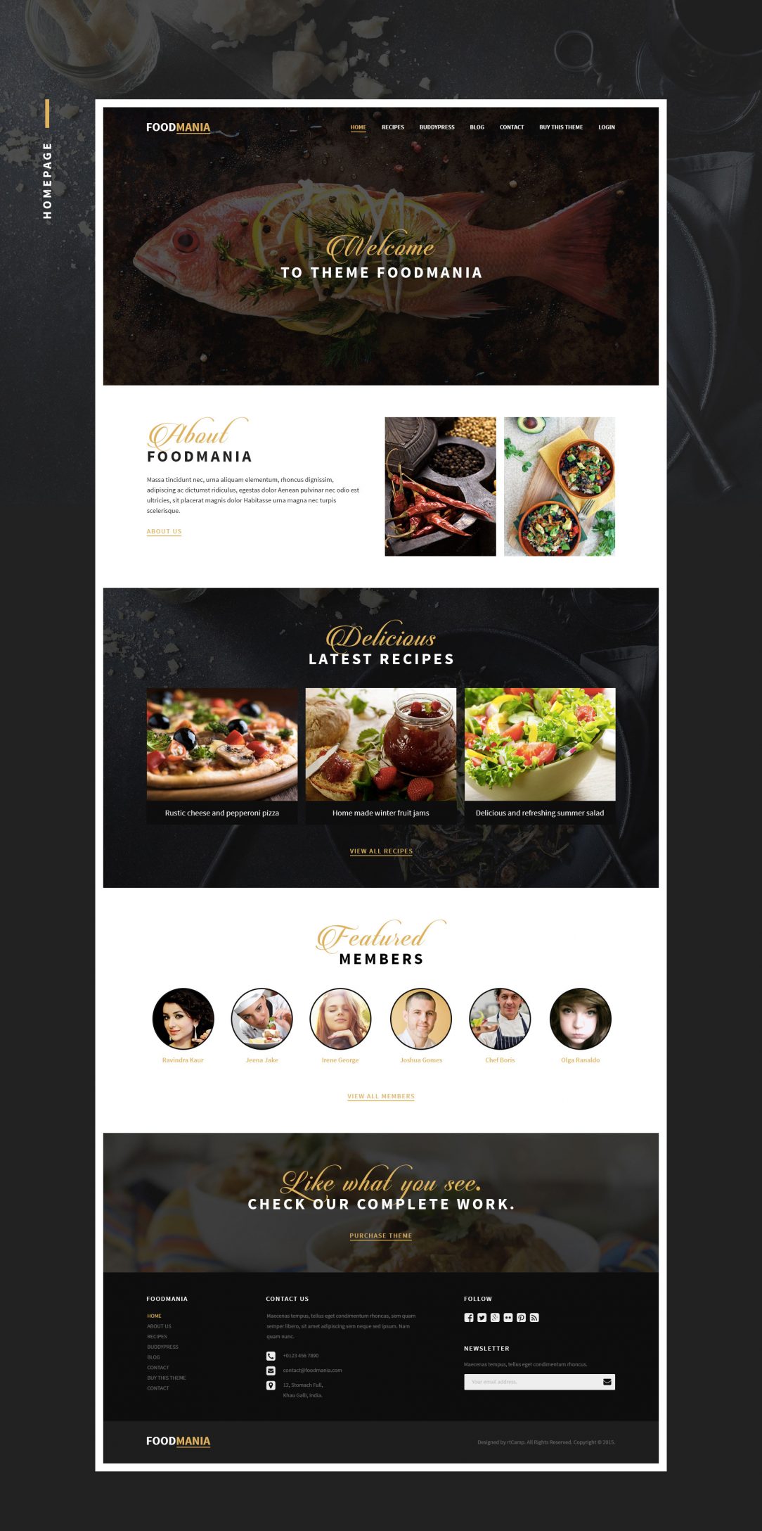 Food Mania – GK Creative Design Portfolio